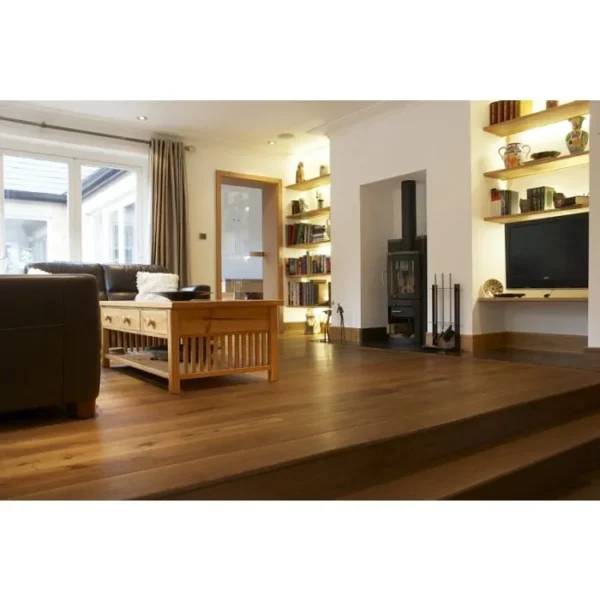 Fumed Classic Grade Solid Oak Flooring